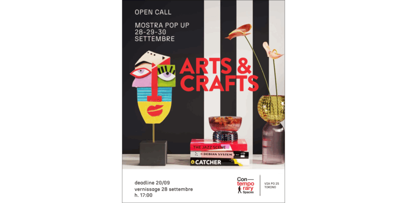 CALL FOR ARTISTS "ARTS AND CRAFTS" 2nd edition | Arteaporte